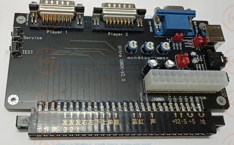 Supergun ConverterJamma CBOX 15P SNK NEOGEO MVS Jamma Connector ...