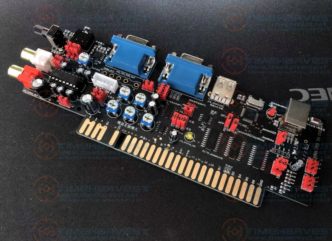 Arcade JAMMA to CRT Emudriver Low Resolution PC Joystick MiSTer / FPGA ...