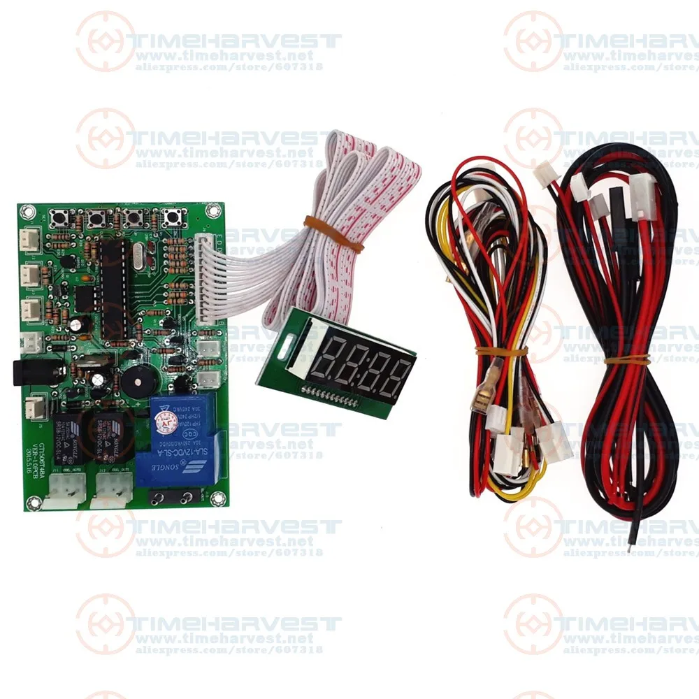 Jy 141 Coin Operated Timer Control Board With Coin Return Function Power Timer Controller Pcb