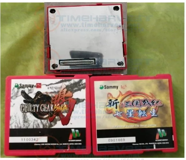 Sammy atomiswave reproduction used Game Cartridge Knights Valour card ...